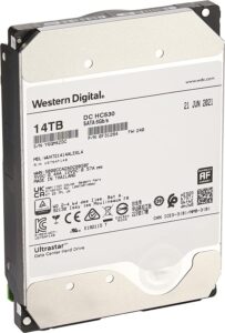 western digital 14tb ultrastar dc hc530 sata hdd - 7200 rpm class, sata 6 gb/s, 512mb cache, 3.5" - wuh721414ale604