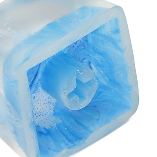 Gaming Keycaps, Hand Carved DIY Resin Keycaps for Cherry MX Switch Keyboard, Vivid Color, Gift for Home,Girl,Boy to DIY Gaming Keyboard (Blue)