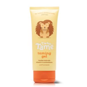 t is for tame - kids hair styling gel, all-natural alcohol-free hair gel for kids & toddlers, 2023 launch date (3.38 fl oz pack of 1)