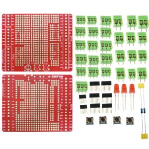 gikfun prototype shield diy kit for arduino uno r3 (pack of 2 sets) gk1025