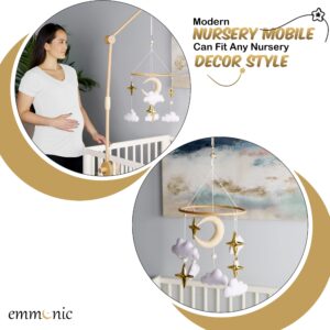 Gold Crib Mobile and Adjustable Crib Mobile Arm