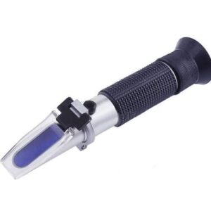 sainio illuminated automatic temperature compensation brix refractometer for beer wine