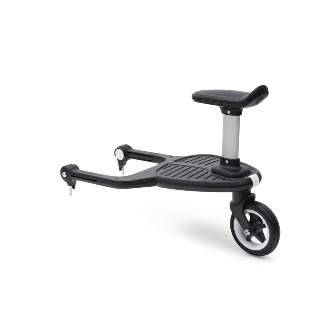 Bugaboo Butterfly Comfort Wheeled Board +, Compatible with Bugaboo Butterfly Pushchair, Buggy Board with Removable Seat for Toddlers, Sit and Stand Option and Flexible Board Position