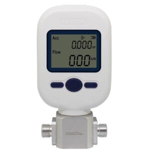 Digital Gas Mass Flow Meter Air Argon Nitrogen Oxygen Flow Rate Meter Range 0-100L/Min MF5708