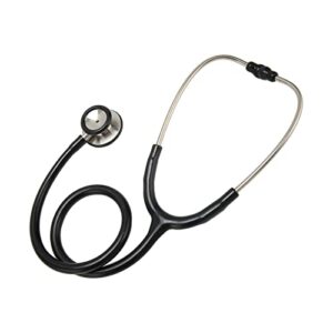 stethoscope, stethoscope teaching stethoscope, fetal heart stethoscope, dual head, double head soft ear plugs amplifies sounds stainless steel professional