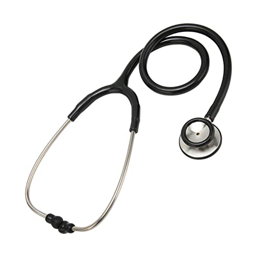 Stethoscope, Stethoscope Teaching Stethoscope, Fetal Heart Stethoscope, Dual Head, Double Head Soft Ear Plugs Amplifies Sounds Stainless Steel Professional