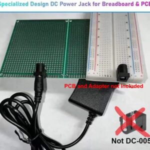 California JOS 1 PCS Breadboard 830 Point Solderless Prototype PCB Board Kit for Arduino Proto Shield Distribution Connecting Blocks