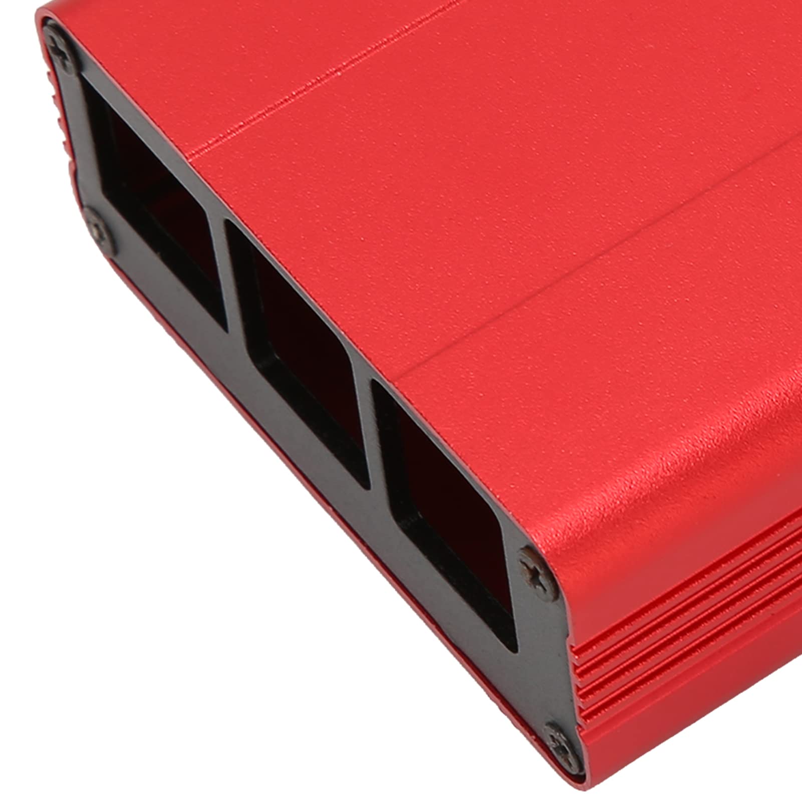 Aluminum Alloy Case CircuitHeat Dissipation Enclosure for Raspberry Pi Board Heat Dissipation Protective Enclosure for Raspberry Pi (Red)