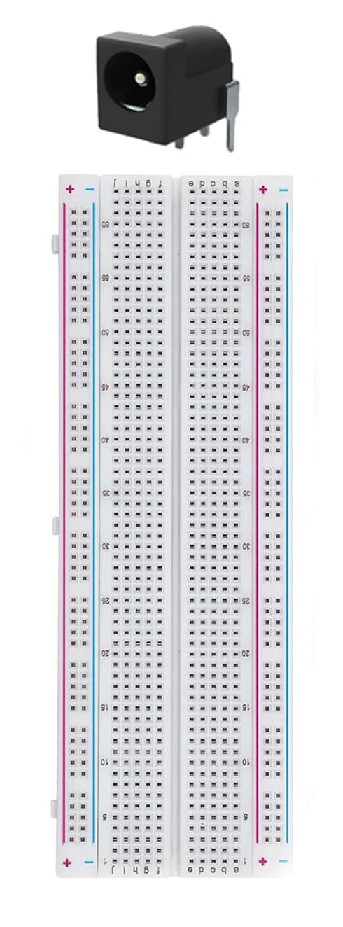 California JOS 1 PCS Breadboard 830 Point Solderless Prototype PCB Board Kit for Arduino Proto Shield Distribution Connecting Blocks