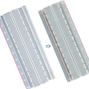 California JOS 1 PCS Breadboard 830 Point Solderless Prototype PCB Board Kit for Arduino Proto Shield Distribution Connecting Blocks