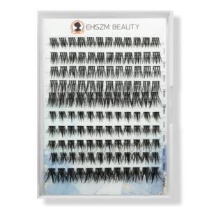 wispy natural look,10mm,12mm,14mm,16mm(10-16mm) d curl lash clusters,multi-styles,individual lash extensions,lightweight, easy to apply,suitable for any occasion,ehszm beauty(natural+common)