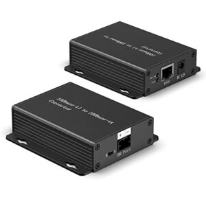 100BASE Ethernet Media Converter Device 2-wire Ethernet BroadR-Reach(100BASE-T1) to Fast Ethernet (100BASE-TX) Automotive IEEE 100BASE-T1 compliant with 100Mbit/s transmit