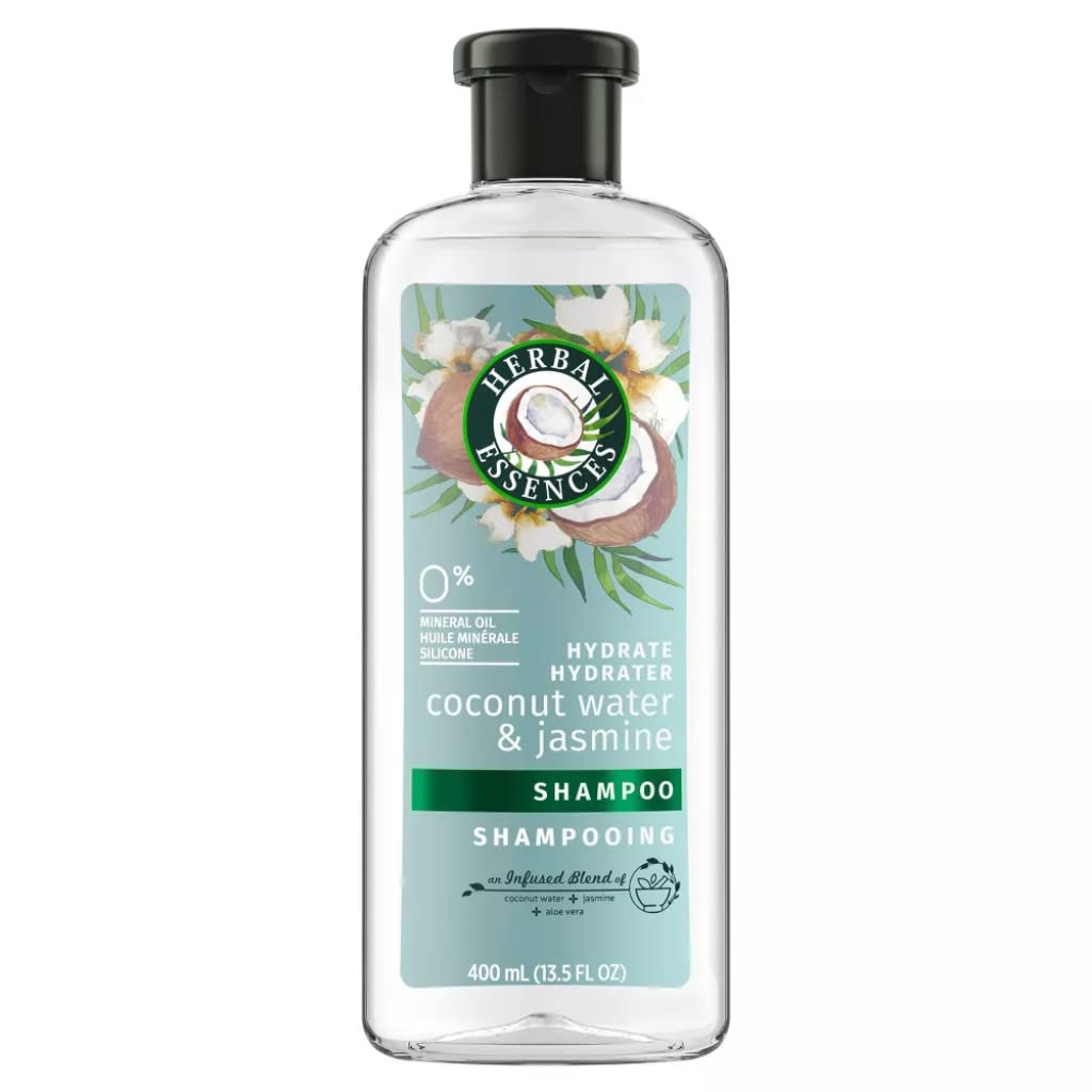 Herbal Essences Hydrating Shampoo with Coconut Water & Jasmine - 13.5 fl oz (Pack of 3)