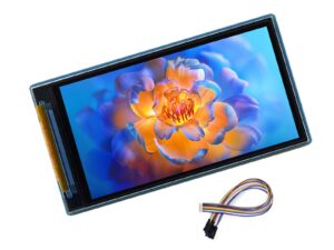 1.9inch lcd display module, 170×320 resolution rgb 262k colors ips screen, embedded st7789v2 driver chip, using spi interface, for raspberry pi, arduino, stm32, etc.