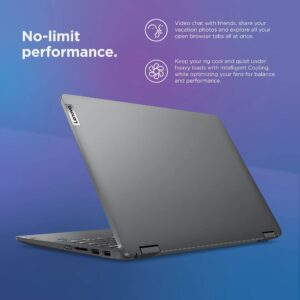 Lenovo 14" Touchscreen Convertible 2-in-1 Laptop (IdeaPad Flex 5i) | 4GB DDR4 128GB NVMe SSD | FHD IPS Display | Intel Core i3-1115G4 | Win11 Home | USB-C | Gray | Thin & Lightweight