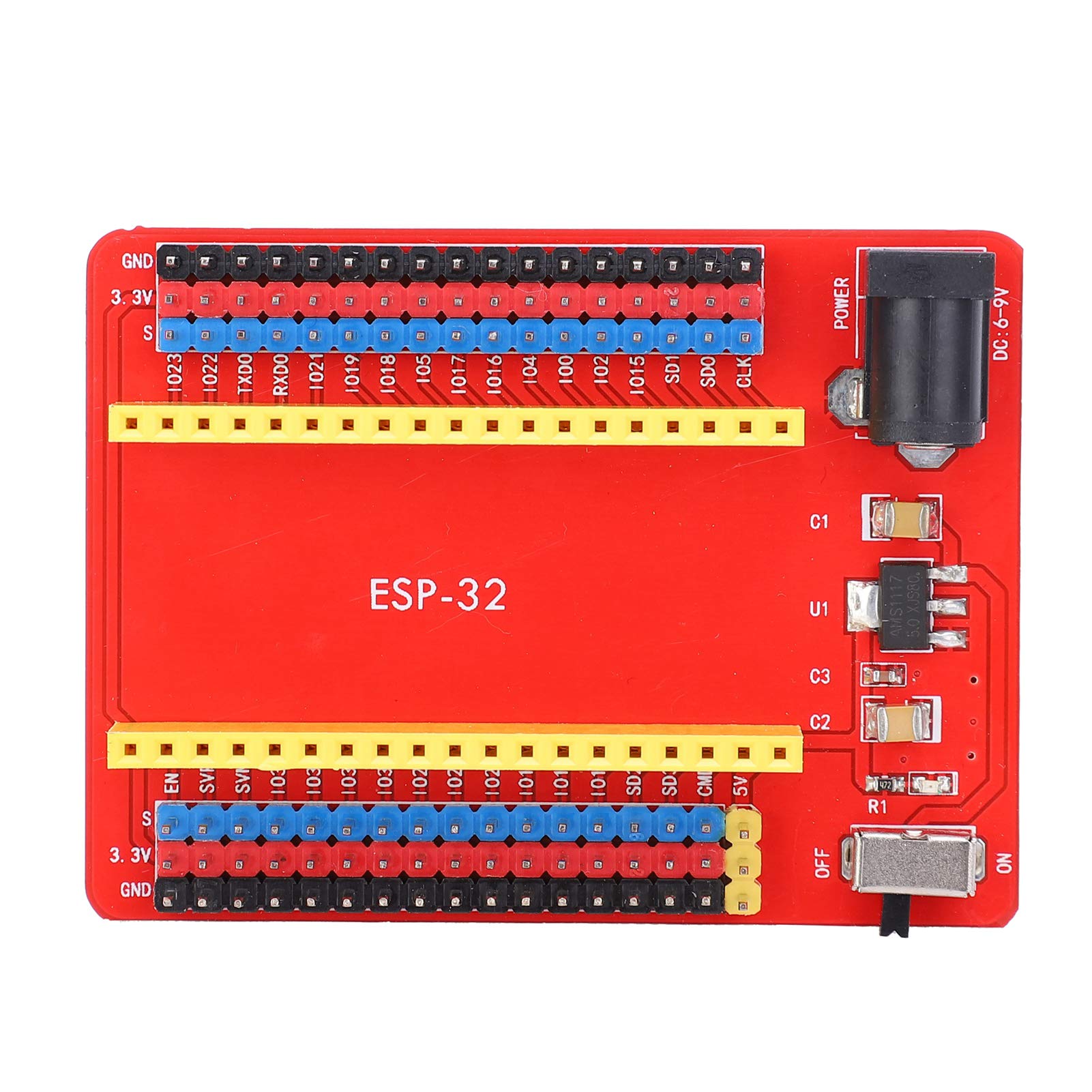 ESP32-IO Development Expansion Board PCB Core Board Module with Dial Switch for Engineers Programming Learning DIY