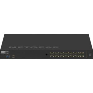 netgear m4250-26g4f-poe+ av line managed switch