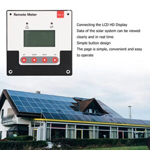 LCD Display Module, Clear Data Display LCD Display Screen Easy to Install 12V for Solar Controller