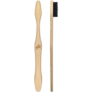 azeeda 'stitched cowboy' bamboo toothbrush (tf00017307)