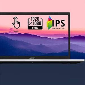 Acer Aspire 3 A315-24PT-R8CY Slim Laptop | 15.6" Full HD IPS Touch Display | AMD Ryzen 5 7520U Quad-Core Processor | AMD Radeon Graphics | 8GB LPDDR5 | 512GB NVMe SSD | Wi-Fi 5 | Windows 11 Home