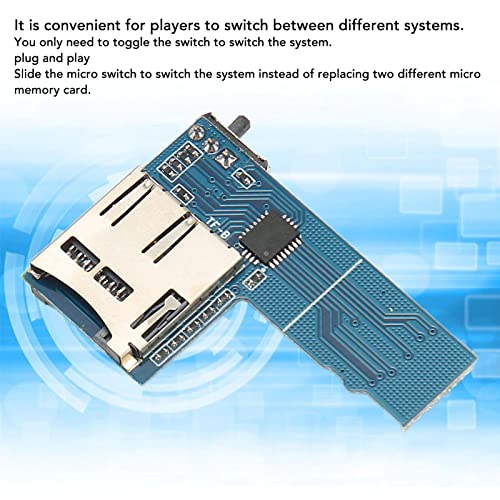 VINGVO Memory Storage Expansion Board, Replacement Practical Support 2 Systems Memory Card Module for 3B 3B