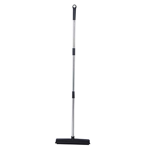 Carpet Hair Removal Broom,Multifunction Telescopic Floor Carpet Broom,Pet Hair Removal Broom, for Fluff Carpet, Hardwood Floor, Tile(Black)