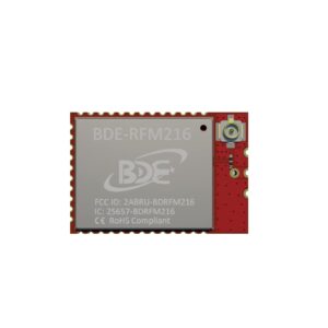 bde ultra-low power, long-range sub-1 ghz module targeted at low power sensors and long range applications