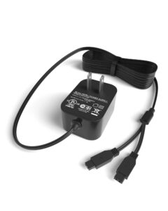 replacement for sportdog 5v charger for sportdog charger replacement charger sd-425, sd-425s, sd-425camo, and sd-825 collar receiver and remote trainer…