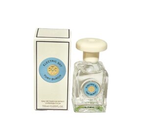 tory burch electric sky eau de parfume mini travel size women perfume 7.5 ml / 0.25 oz splash