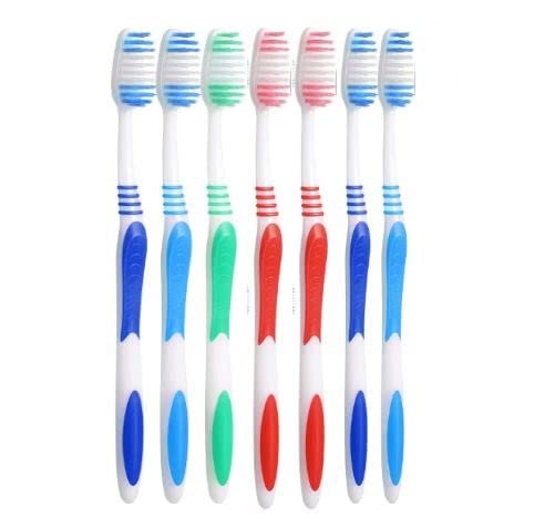 FreshX Soft Toothbrush for Adult, 7-Count