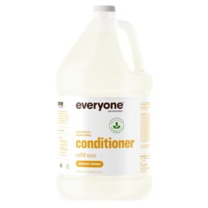 everyone color safe conditioner, 128 ounces, coconut and lemon