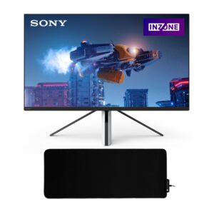 sony 27-inch inzone m3 full hd hdr 240hz gaming monitor bundle with power gaming rgb gaming mouse pad (2 items)