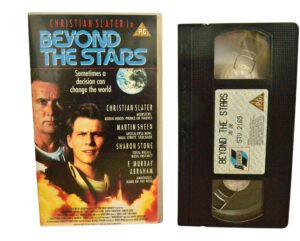 beyond the stars (christian slater in) - martin sheen - braveworld - stv2169 - sci-fi - pal - vhs