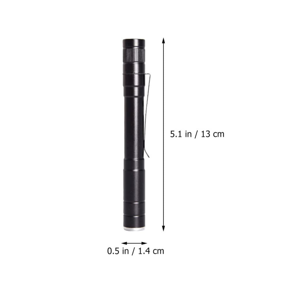 FOMIYES Miniature Torch Pupil Pen Light Pen with Light Rechargeable Flashlight Pen Eye Pen Mini Handheld Torch Mini Light Mechanic Flashlight Medical Aluminum Alloy