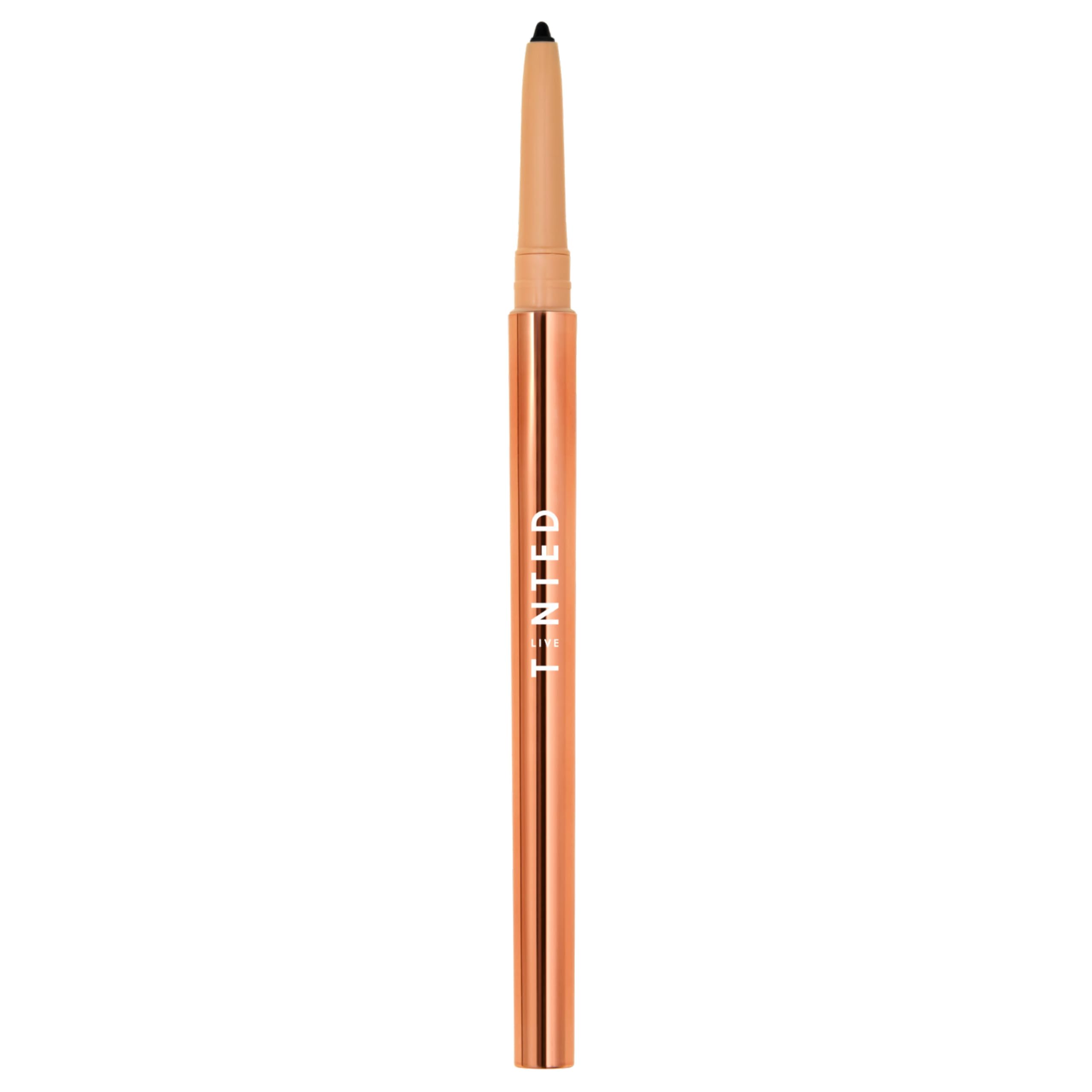 Live Tinted Hueliner Longwearing Pencil Eyeliner - Waterproof, Transfer-Proof, Long-Lasting Formula that Easily Glides On, High-Pigmented Pencil Eyeliner, 0.35g - Black