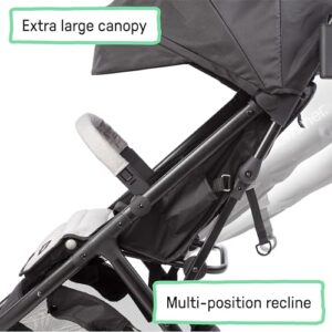 Summer by Ingenuity 3Dquickclose CS+ Compact Fold Stroller, Car-Seat Compatible, Lightweight Stroller with Oversized Canopy, Extra-Large Storage