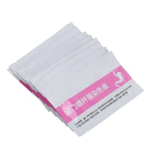 helicobacter pylori test kit, portable 10pcs h pylori test paper set health care for travel