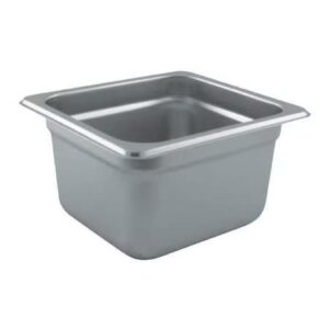 1/6 size 4 in steam table pan, pk-2