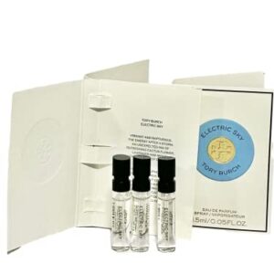 Tory Burch Electric Sky Eau De Parfume Sample Spray Women Perfume 1.5 ml / 0.05 oz (set of 3)