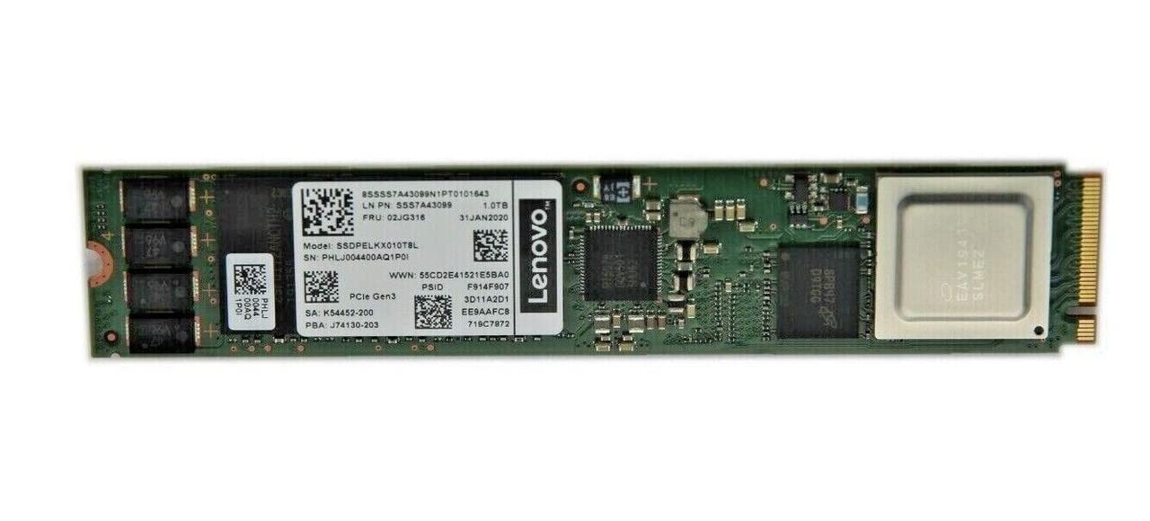 Lenovo P4511 1TB M.2 22110 NVMe PCIe Gen3 SED SSD SSDPELKX010T8L 02JG316 SSS7A43099