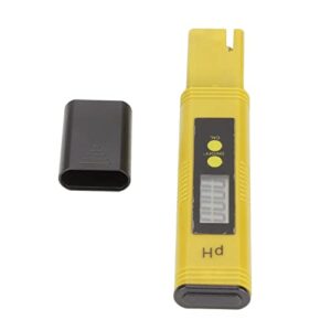 high pen type ph meter anticorrosion ph tester automatic calibration abs material with atc for spa pool (yellow black)