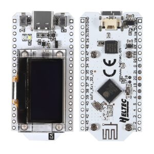 AITRIP 1PCS Type-C ESP-32 0.96 Inch ESP32 OLED WiFi Kit V3 Blue OLED Display WiFi+Bluetooth CP2012 Chip Development Board Compatible with Arduino ESP8266 NodeMCU