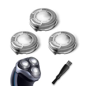 hq8 replacement heads for philips norelco aquatec shavers, razor blades for at810 at880 pt720 heads, 3pcs