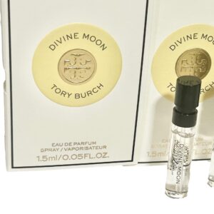 Tory Burch Divine Moon Eau De Parfume Sample Spray Women Perfume 1.5 ml / 0.05 oz (set of 3)