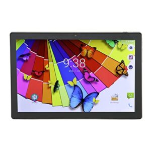 gaming tablet, octa core type c rechargeable 5g wifi 10.1in tablet for home (us plug)