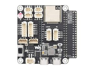 waveshare general driver board for robots, compatible with raspberry pi and jetson nano, based on esp32, multi-functional, supports wifi, and esp-now communications