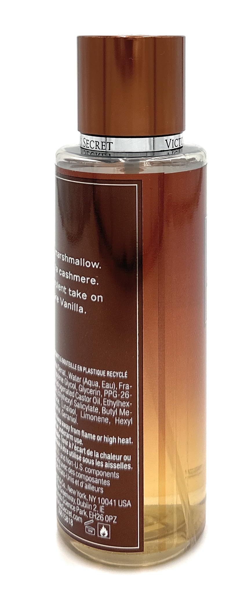 Victoria's Secret Bare Vanilla Luxe Fragrance Mist, Orange, 8.40 Fl Oz (Pack of 1), 8.4 fluid_ounces