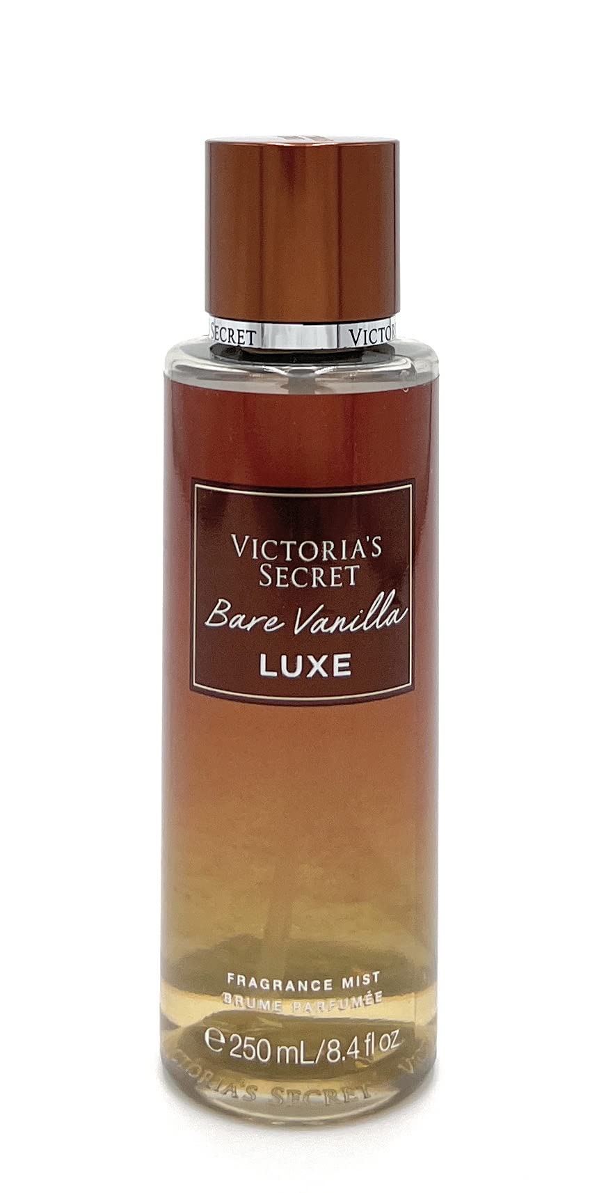 Victoria's Secret Bare Vanilla Luxe Fragrance Mist, Orange, 8.40 Fl Oz (Pack of 1), 8.4 fluid_ounces