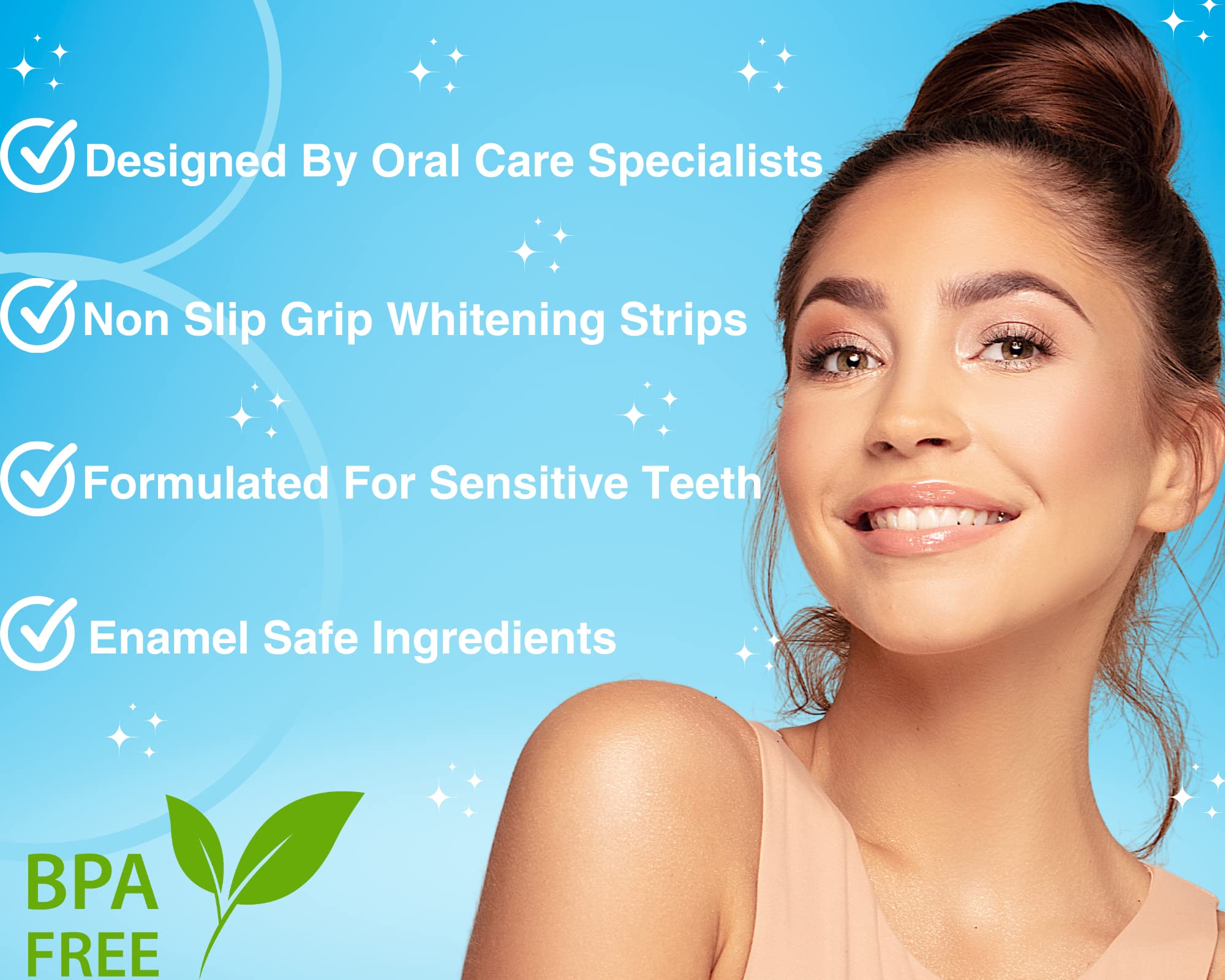 Whiting Stripes | White Teeth Strips | 28 Whitening Strips for Teeth | 14 Teeth Whitening Strip Treatments White Strips | Blanqueador de Dientes | Whitestrips | Safe & Effective Fast Results