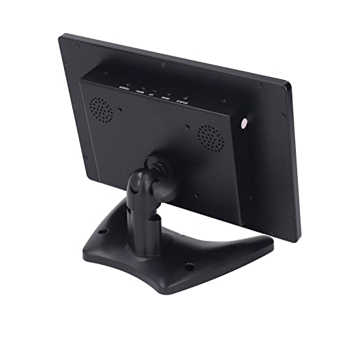 Touch Screen Monitor, Display Screen Adjustable Bracket 10.1in with Base for Games (US Plug)